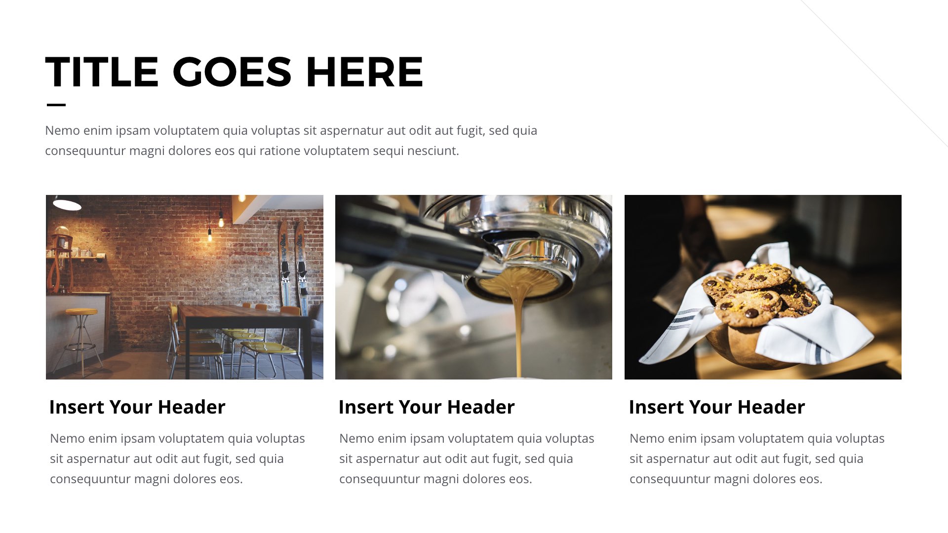 Caffeine - Minimal Presentation Template, Presentation Templates ...