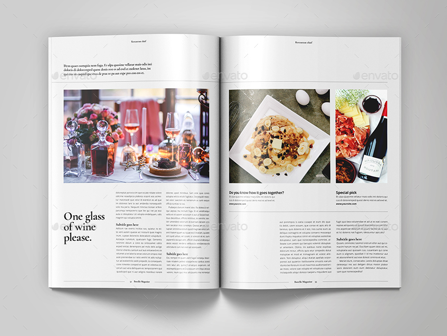 Magazine Template Bundle, Vol. 3, Print Templates | GraphicRiver