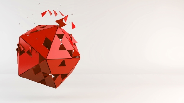3d Rotating Polygon Transformation, Motion Graphics | VideoHive