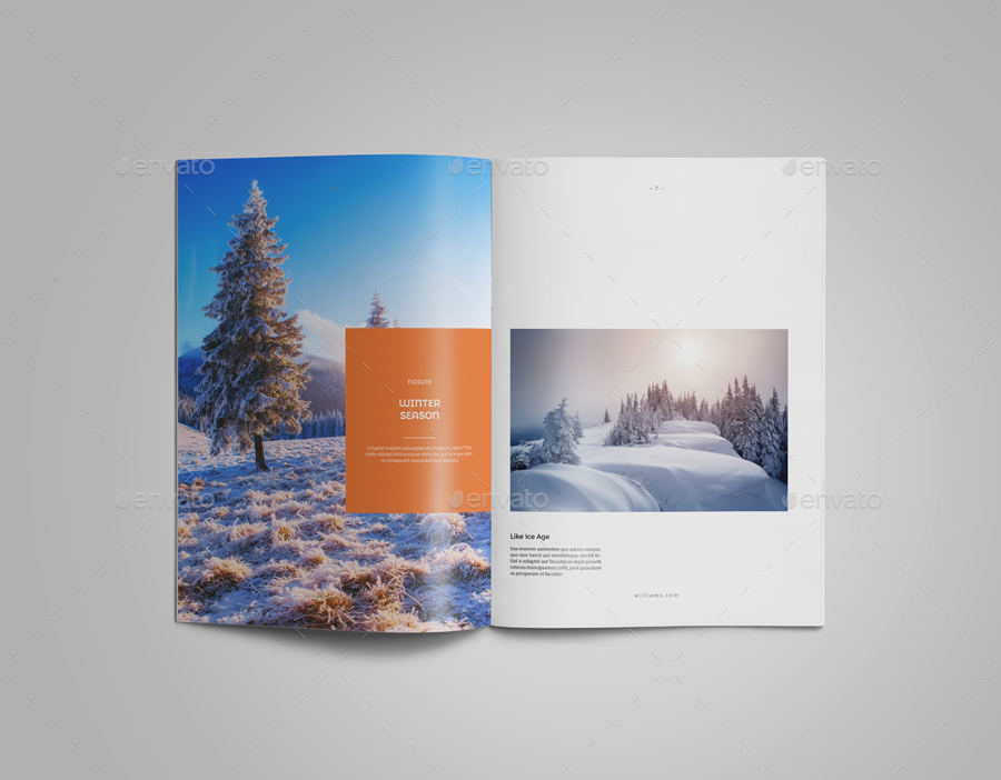 Simple Portfolio / Photobook Template, Print Templates | GraphicRiver