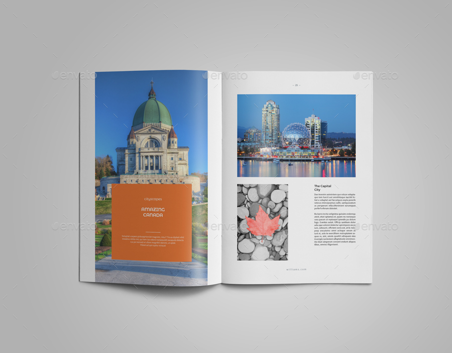 Simple Portfolio / Photobook Template, Print Templates | GraphicRiver