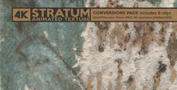 Stratum Grunge 4K Animated Texture (6-Pack), Motion Graphics | VideoHive