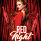 Red Night Party Flyer, Print Templates | GraphicRiver