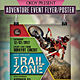 Adventure Event Flyer / Poster, Print Templates | GraphicRiver