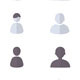 User Icons and People Icons Set Of Abstract Account Icon Style Colorful ...