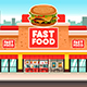 Fast Food Restaurant, Vectors | GraphicRiver