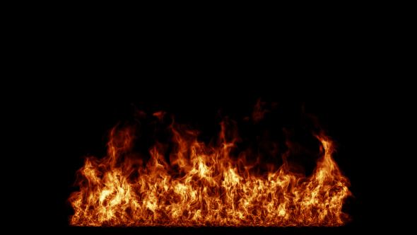 Fire Wall V3 Loop, Motion Graphics | VideoHive