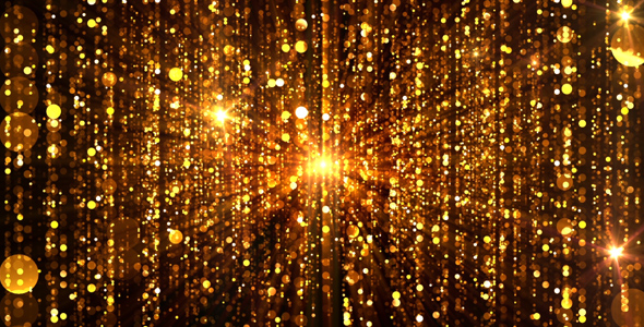 Gold Particles, Motion Graphics | VideoHive