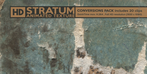 Stratum Grunge HD Animated Textures (20-Pack), Motion Graphics | VideoHive