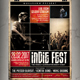 Indie Festival Flyer / Poster, Print Templates | GraphicRiver