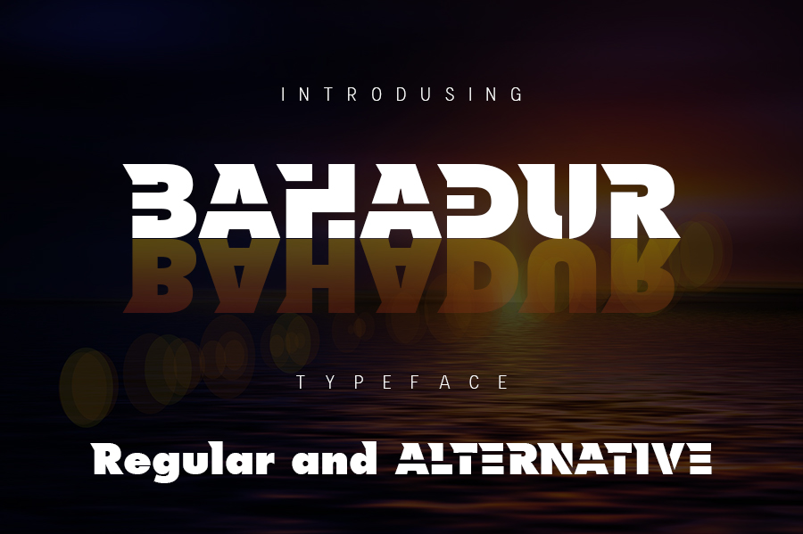 Bahadur Typeface, Fonts | GraphicRiver