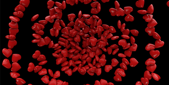 Hearts Transition, Motion Graphics | VideoHive