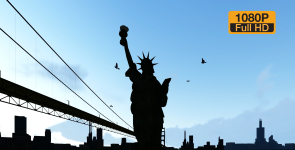 Freedom sculpture, Motion Graphics | VideoHive