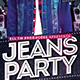 Jeans Party Flyer, Print Templates | GraphicRiver