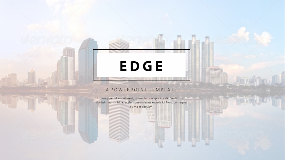 Edge PowerPoint Template, Presentation Templates | GraphicRiver