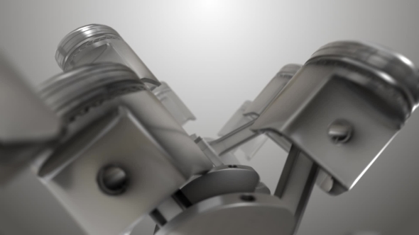 Flight of the Pistons Inside the Engine, Motion Graphics | VideoHive