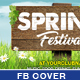 Spring Festival Facebook Cover, Web Elements | GraphicRiver