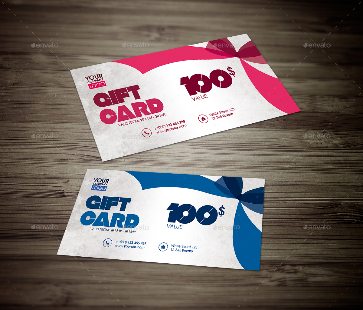 Gift Card, Print Templates | GraphicRiver