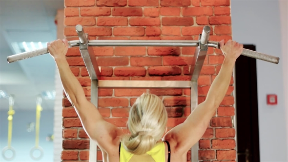 Fitness Workout, Healthy Strong Body Beautiful Young Woman, Female ...