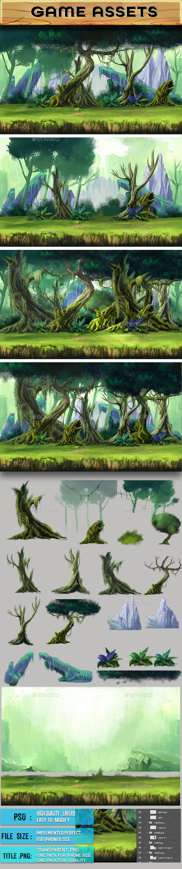 2D Game Assets by playdesign | GraphicRiver