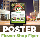 Flowers Shop Poster, Print Templates | GraphicRiver