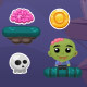 Zombie Jump Game Kit, Game Assets | GraphicRiver