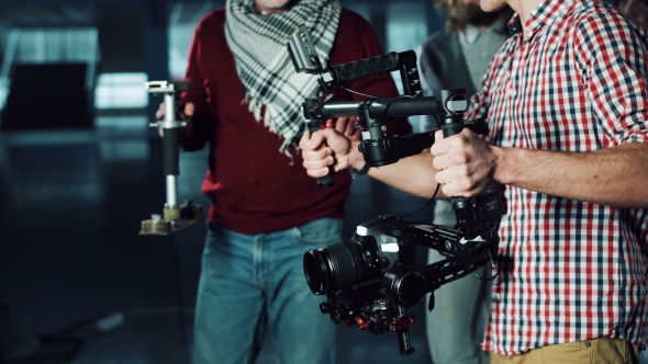 Testing Camera Gyro Stabilizer, Stock Footage | VideoHive