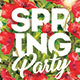 Spring Party Flyer, Print Templates | GraphicRiver