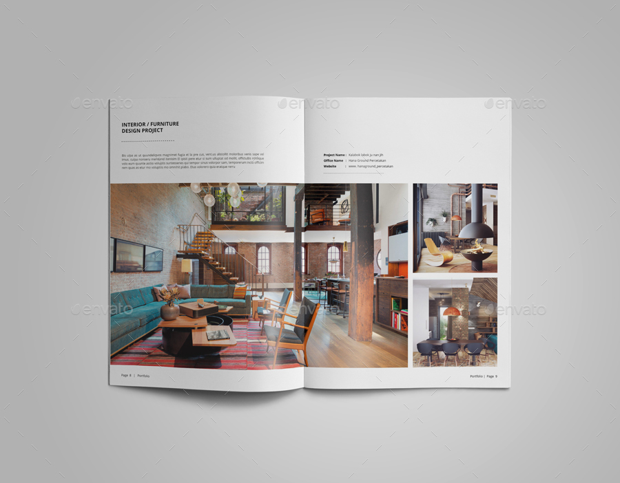 Multipurpose Portfolio / Catalogue, Print Templates | GraphicRiver