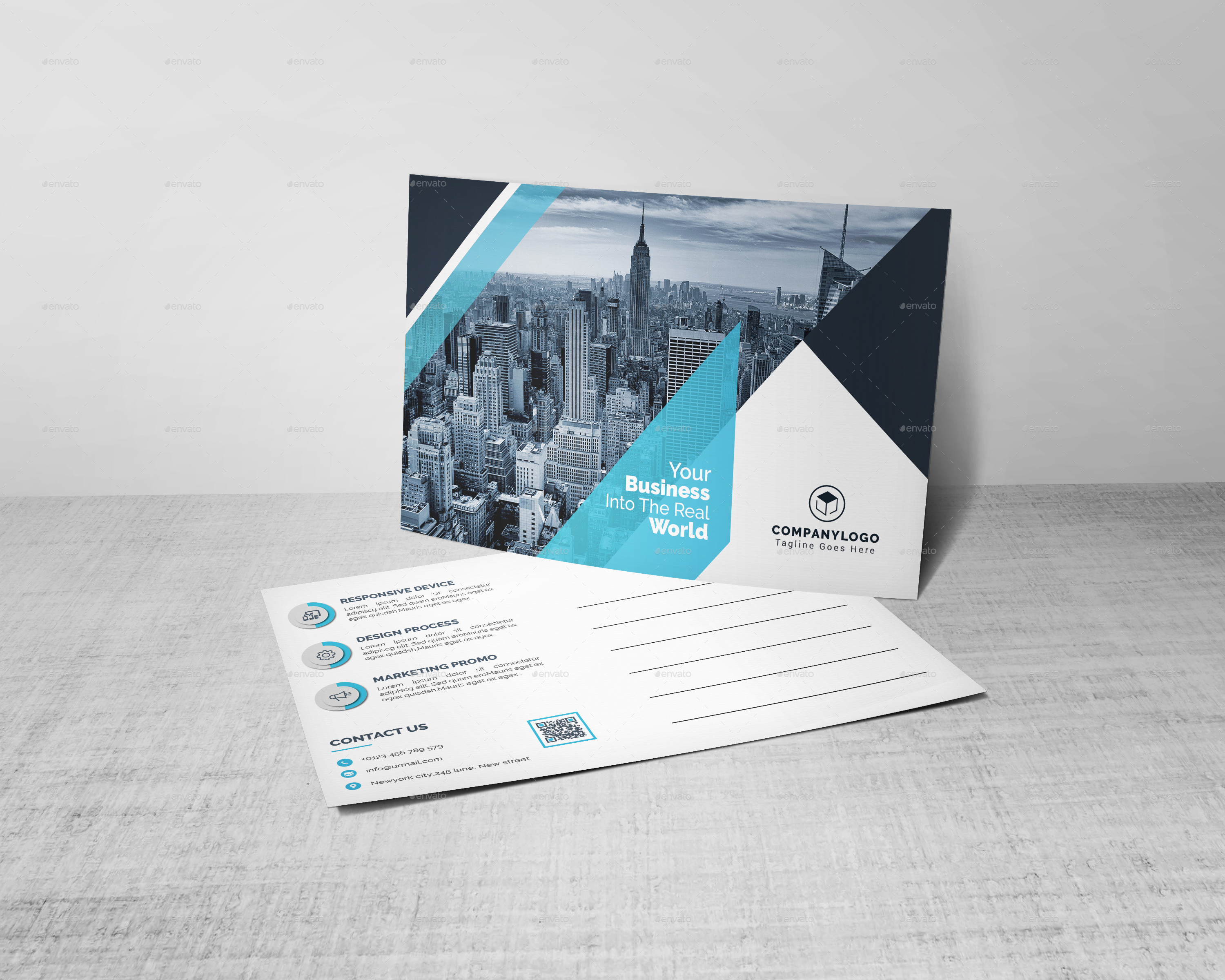 Post Card, Print Templates | GraphicRiver