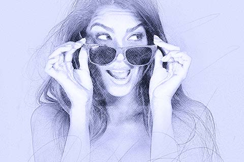 Pencil Hand Draw Effect. Photoshop action., Add-ons | GraphicRiver