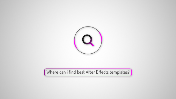 Modern Search Logo Reveal by DigitalT1ger | VideoHive