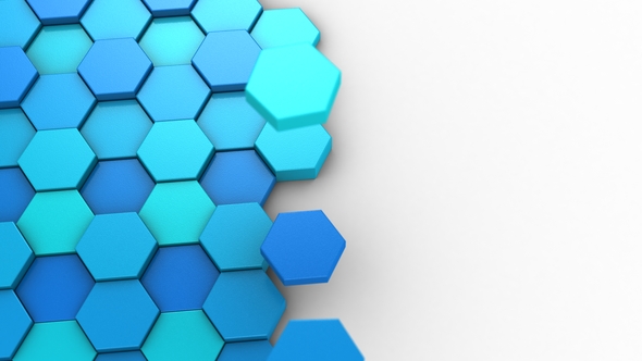 Animation of Hexagons, Motion Graphics | VideoHive