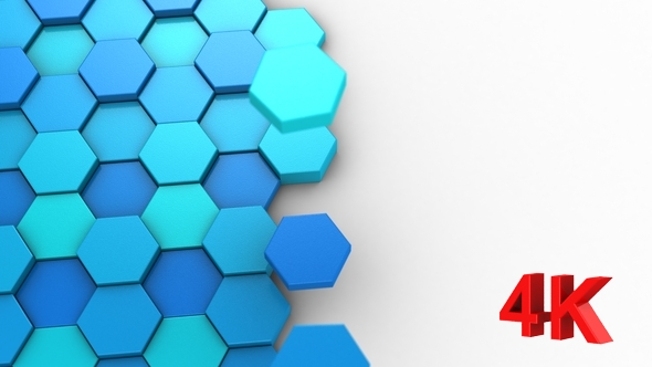 Animation of Hexagons, Motion Graphics | VideoHive