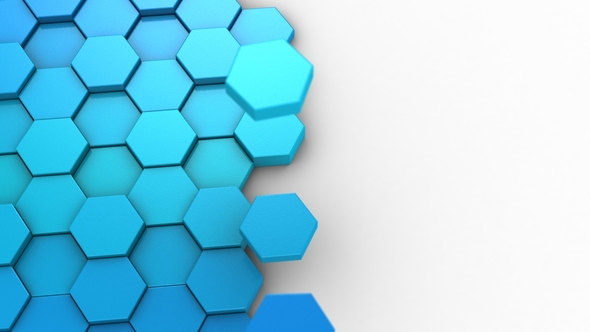 Animation of Hexagons, Motion Graphics | VideoHive