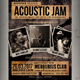 Acoustic Party Flyer / Poster by muharamm | GraphicRiver