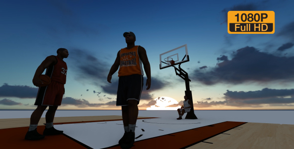 Basketball Player, Motion Graphics | VideoHive