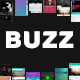 Buzz Music App UI, Web Elements | GraphicRiver