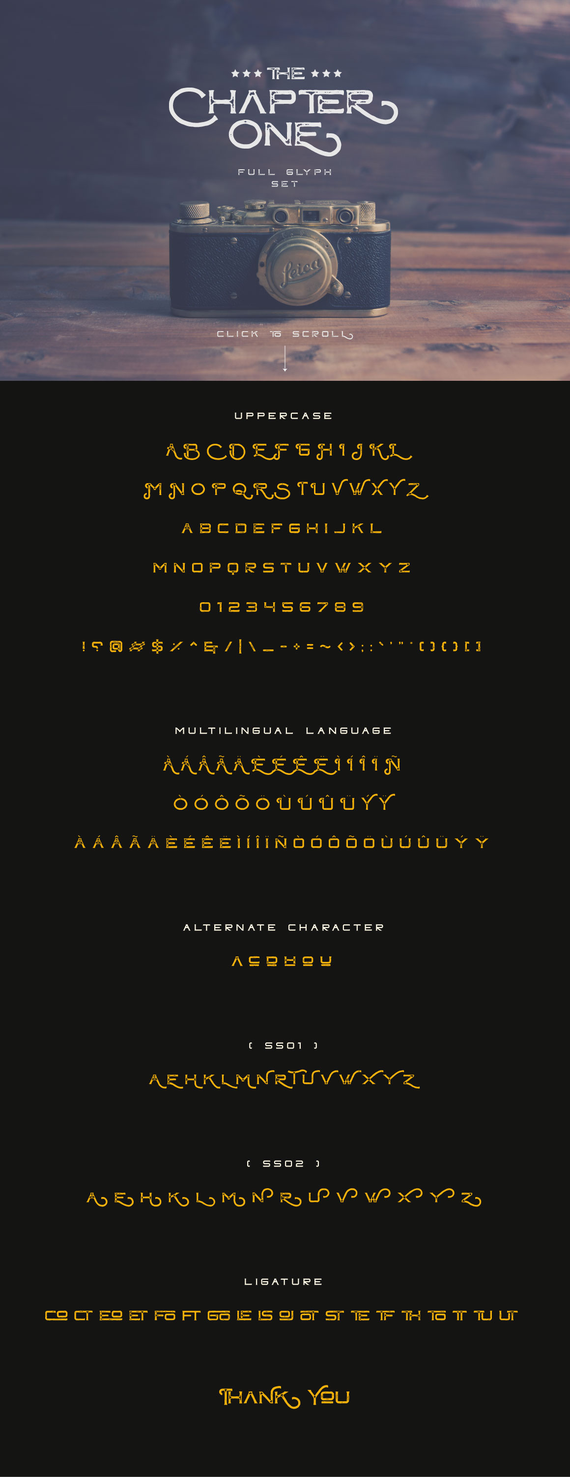 ChapterOne - 4 Styles, Fonts | GraphicRiver