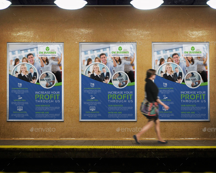 Corporate Business Poster Template, Print Templates | GraphicRiver