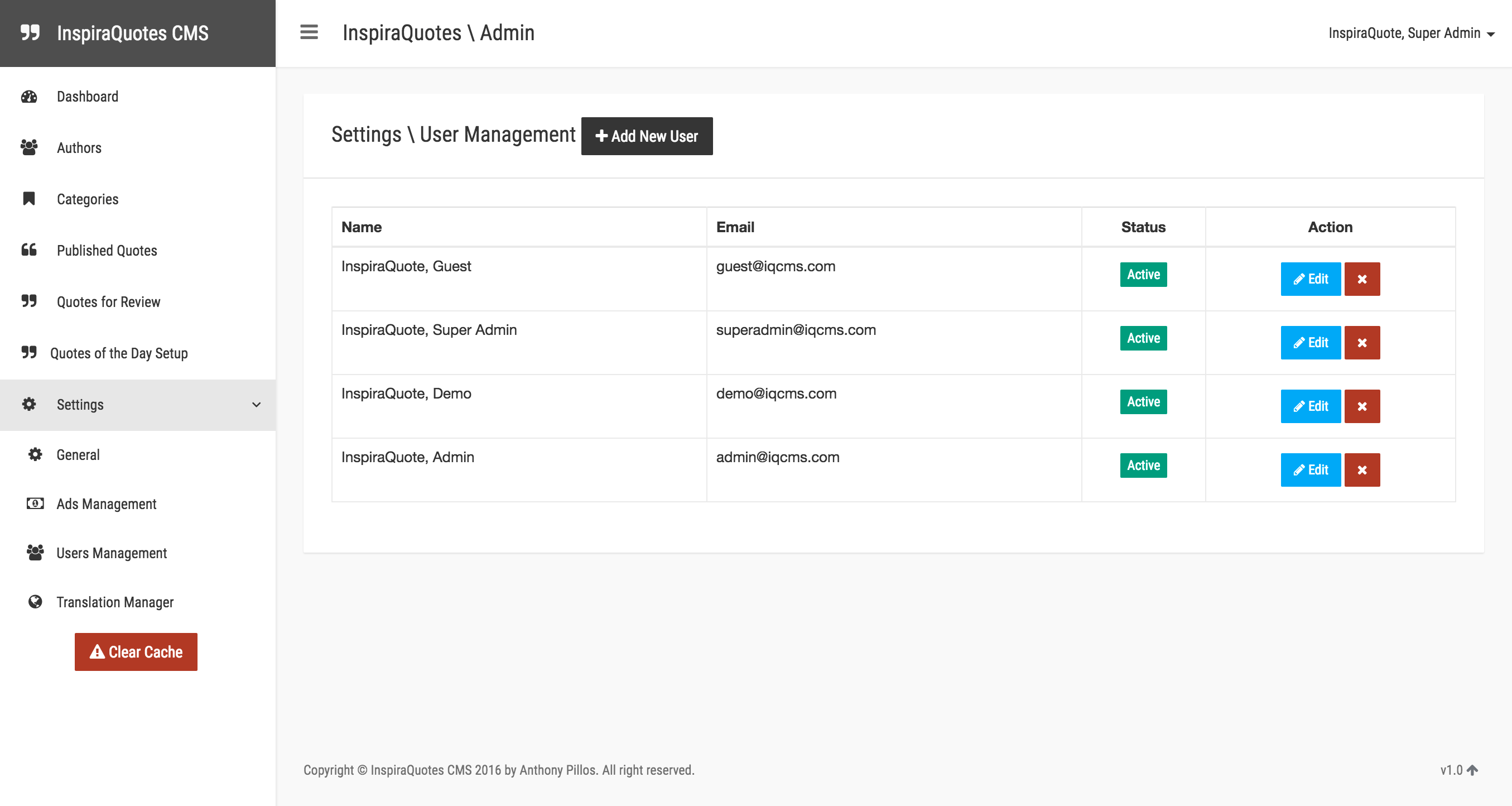 InspiraQuotes CMS - Inspirational Quotes Everyday by ianthonypillos