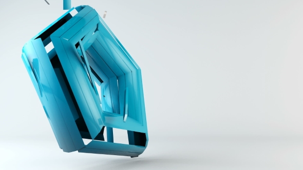 3D Rotating Polygon Transformation, Motion Graphics | VideoHive