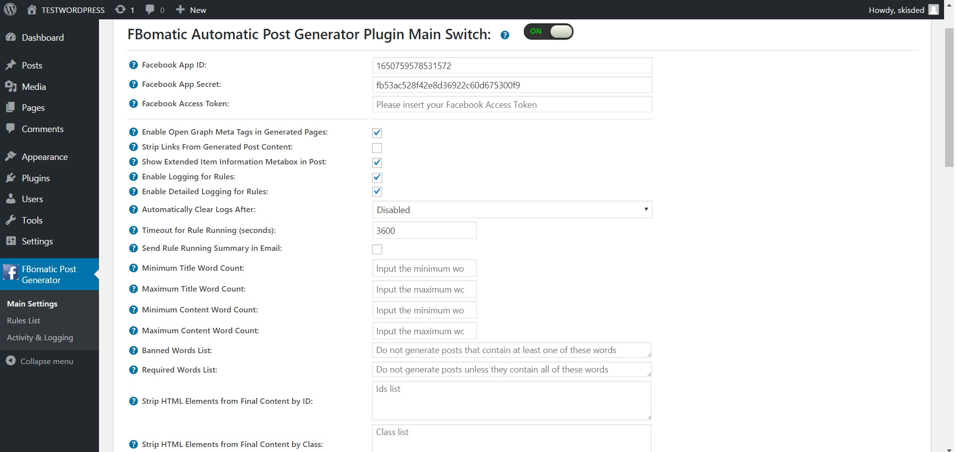 F-omatic Automatic Post Generator and Social Network Auto Poster by CodeRevolution