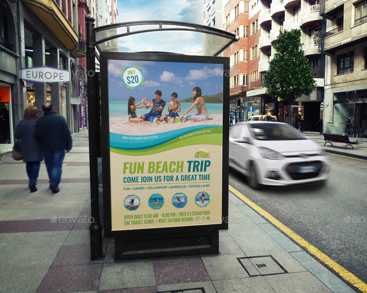 Tour and Travel Advertising Bundle Vol.2, Print Templates | GraphicRiver