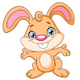 Happy Bunny, Vectors | GraphicRiver