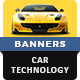 Car Technology Banners, Web Elements | GraphicRiver
