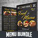 Food & Menu Bundle, Print Templates | GraphicRiver