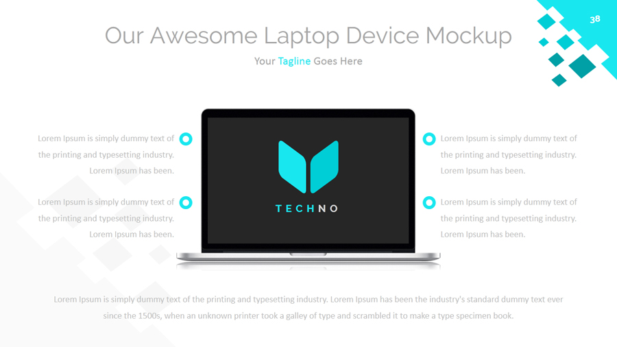 Techno - Multipurpose Presentation Template, Presentation Templates
