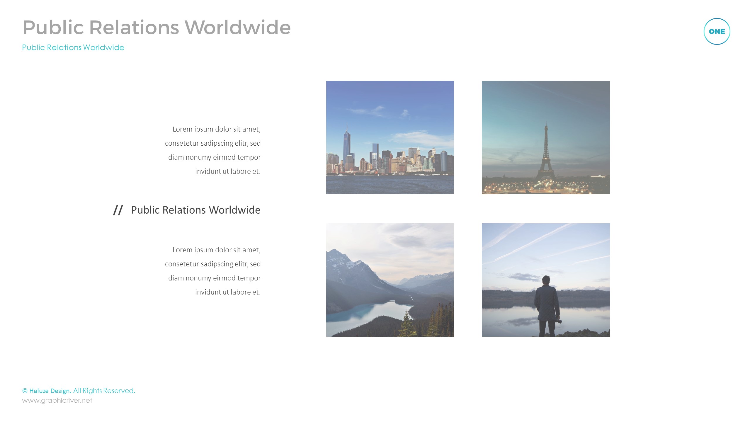 ONE Powerpoint, Presentation Templates | GraphicRiver