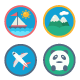 Travel & Activities Icon Pack, Icons | GraphicRiver